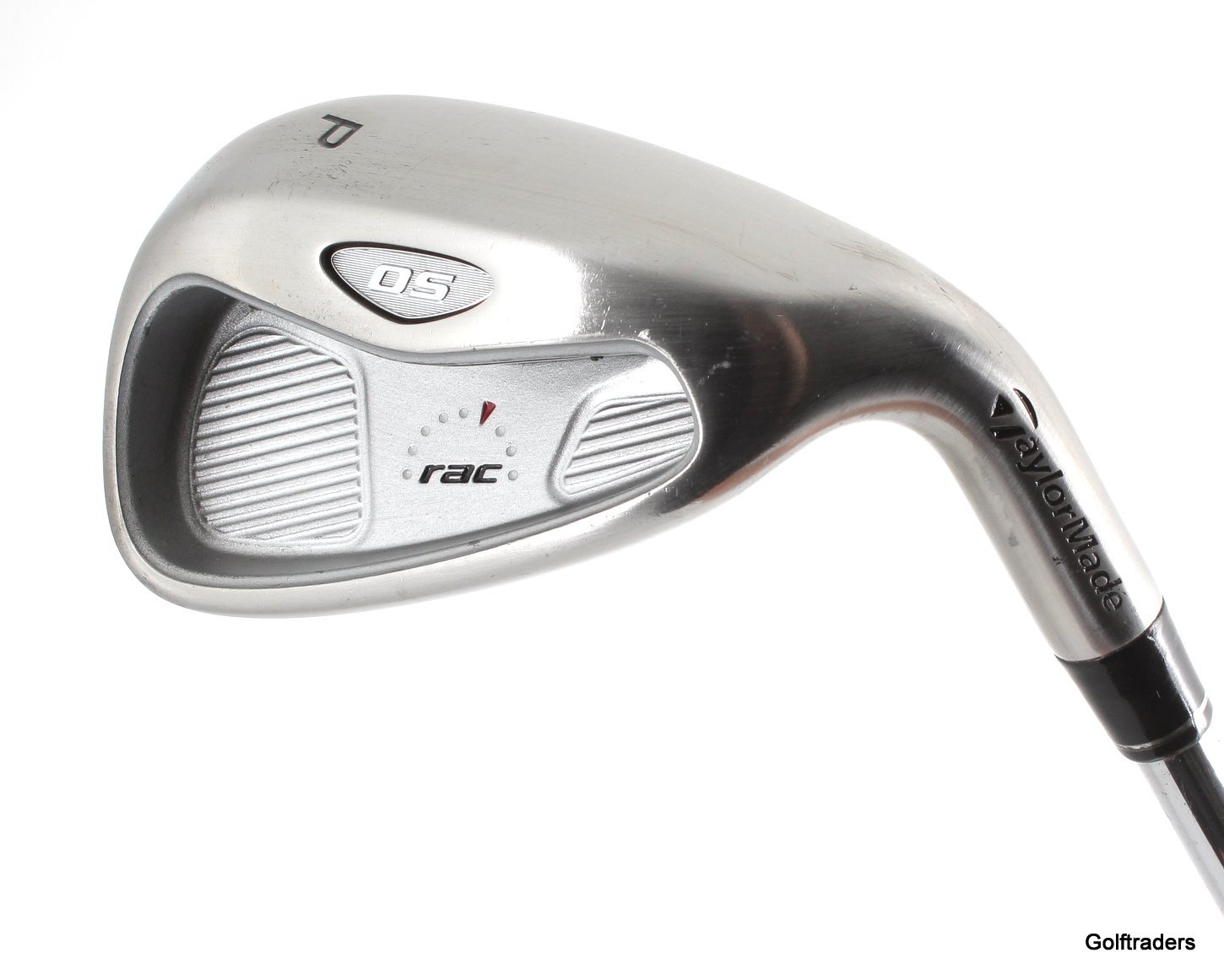 TAYLORMADE RAC OS PITCHING WEDGE STEEL REGULAR FLEX + NEW GRIP #E1245 ...