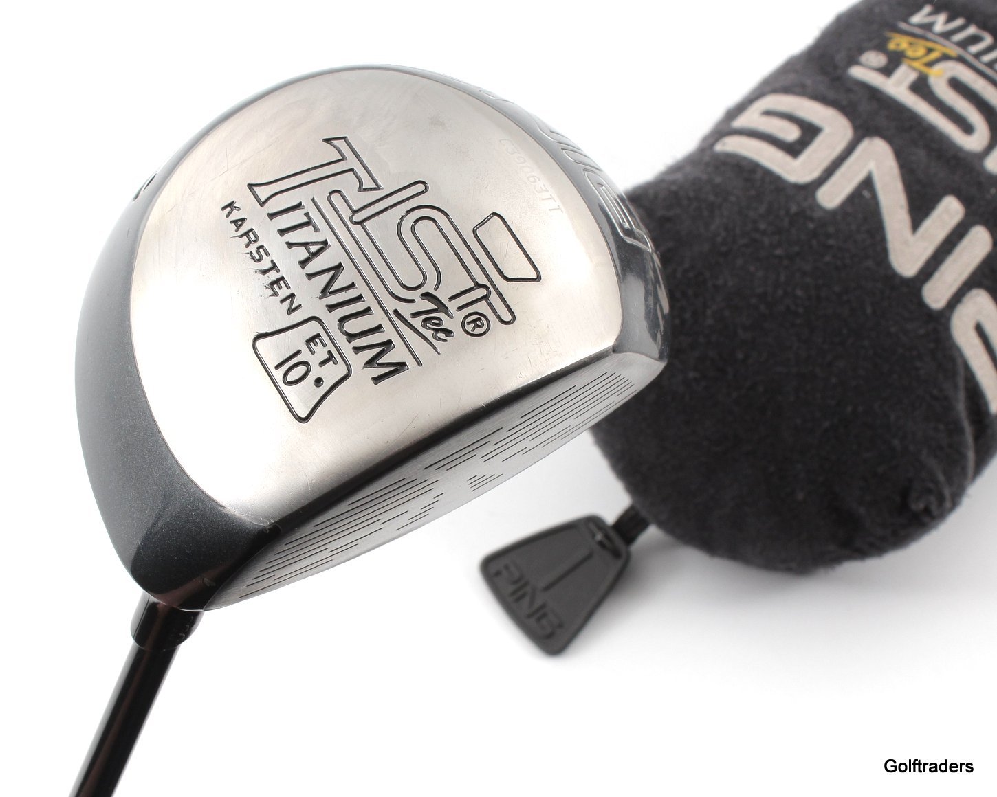 PING TITANIUM KARSTEN ISI TEC DRIVER 10º GRAPHITE REGULAR FLEX + COVER ...