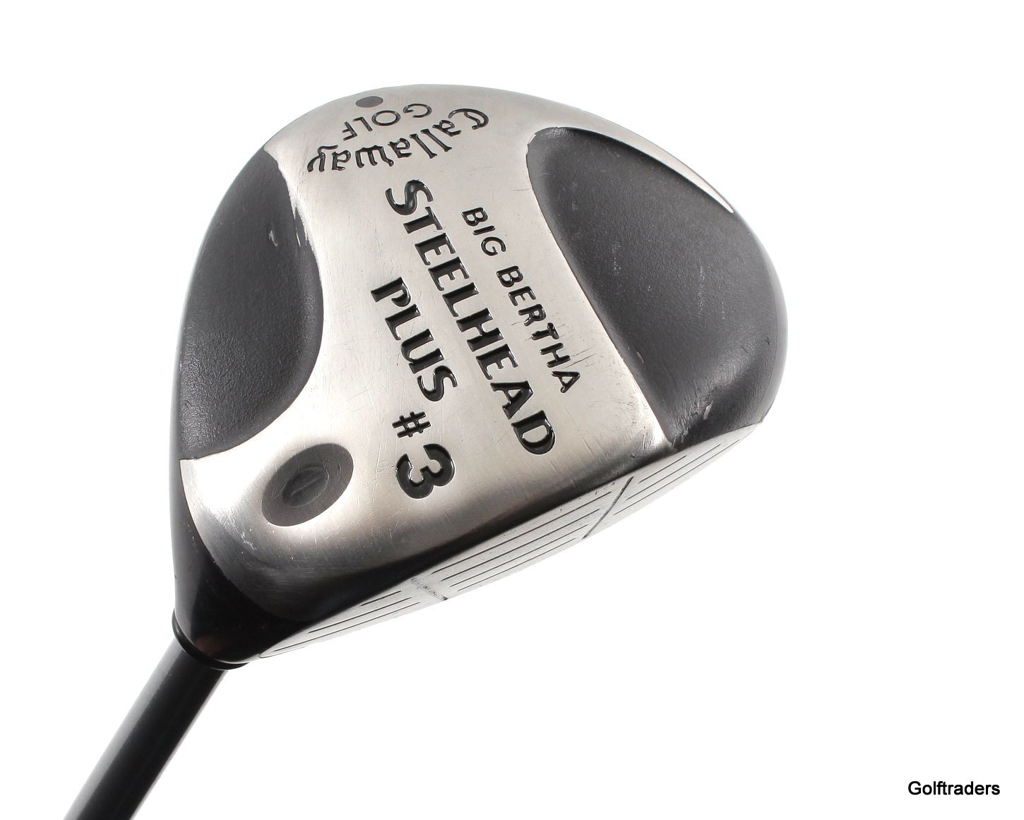 CALLAWAY BIG BERTHA STEELHEAD PLUS 3 WOOD GRAPHITE REG FLEX - NEW GRIP ...