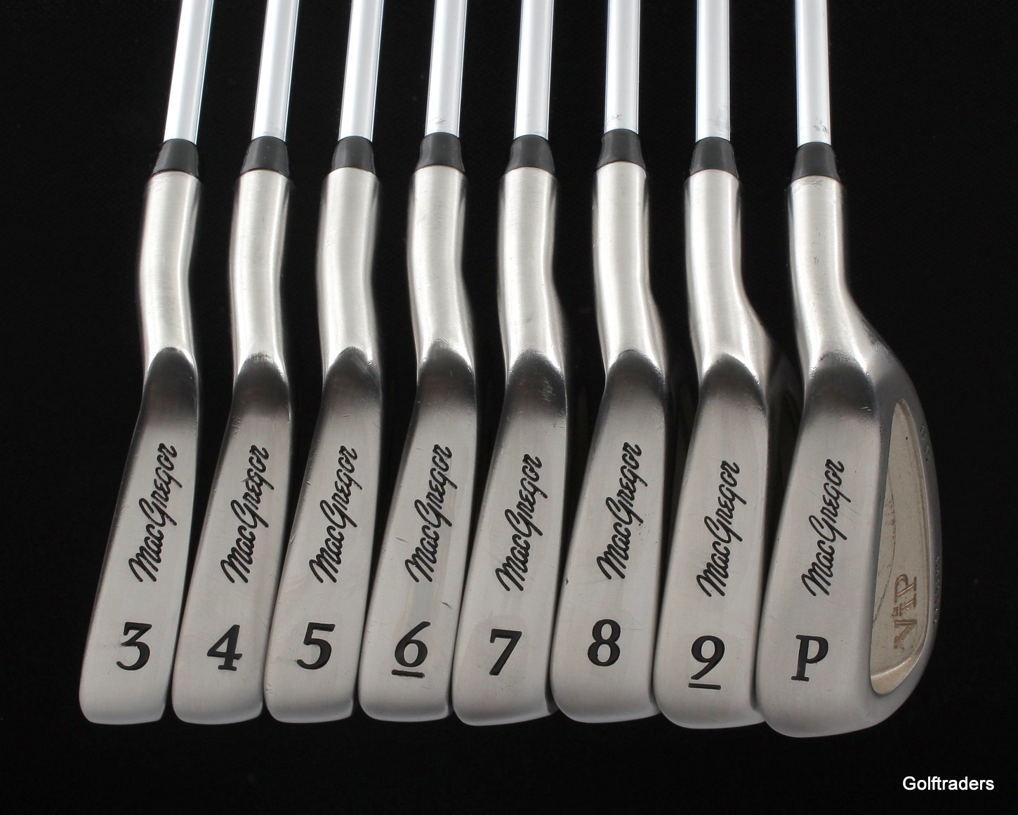MACGREGOR VIP OVERSIZE CB-95 IRONS 3-PW STEEL DG REGULAR FLEX +0.5" # ...