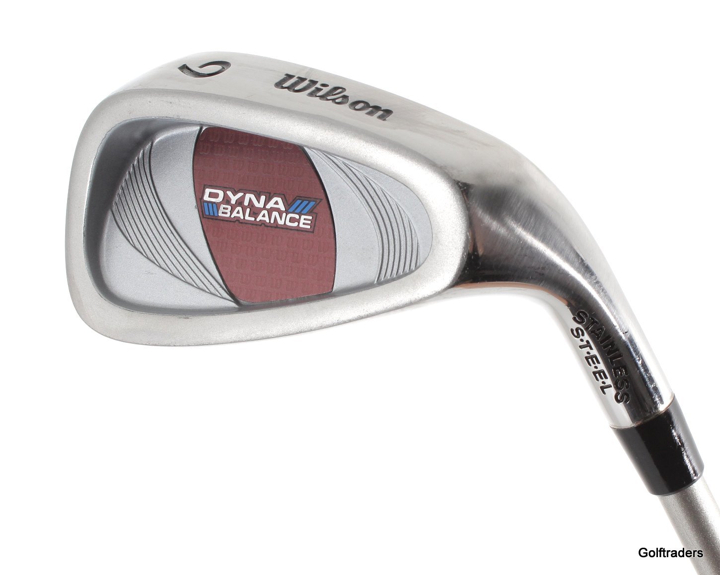 WILSON LADIES DYNA BALANCE STAINLESS 9 IRON GRAPHITE LADIES FLEX #E3666 ...