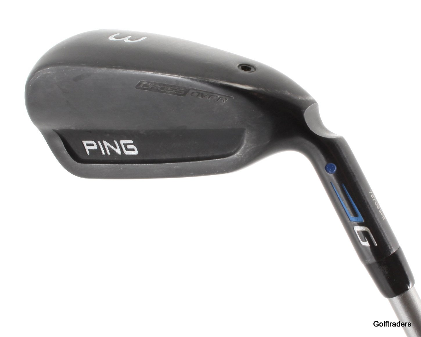PING G CROSSOVER BLUE DOT 3 UTILITY IRON GRAPHITE EPIC X-STIFF FLEX # ...