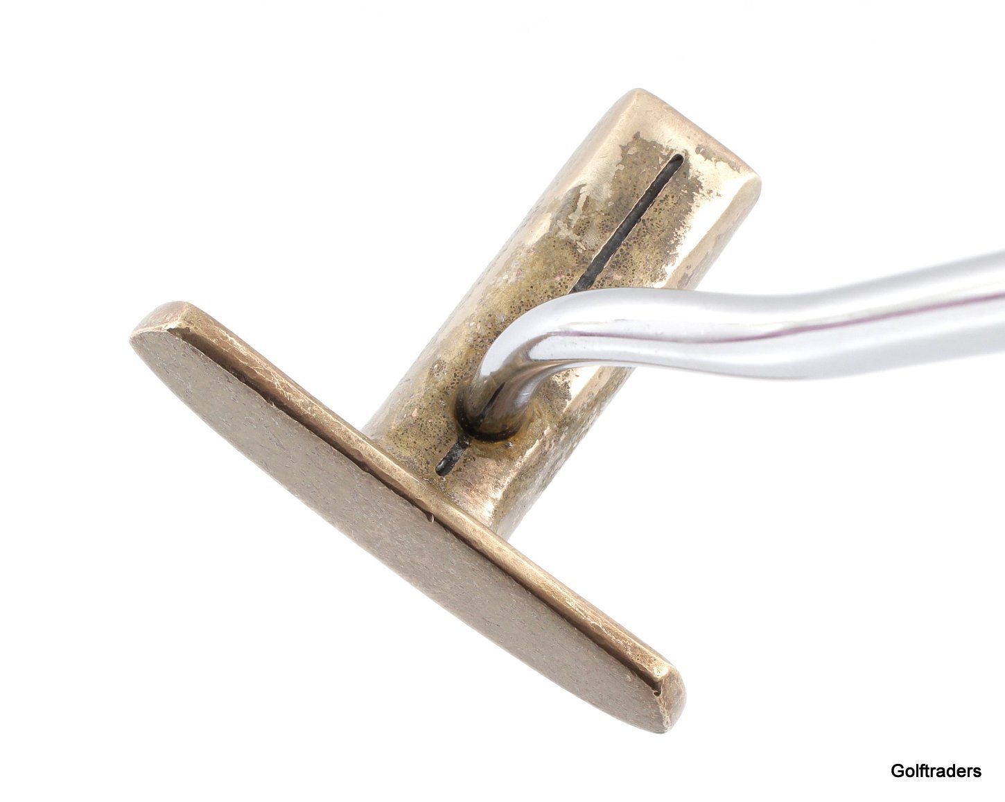 UGLY DUCKLING CS BRASS PUTTER STEEL SHAFT 35.5" #D178 just $90.00